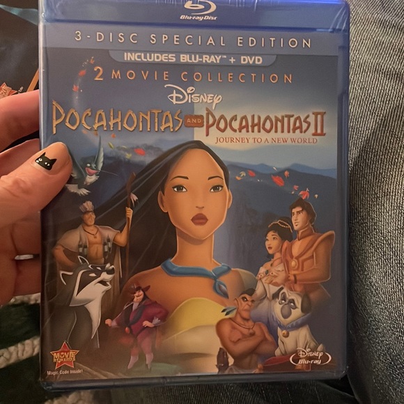 Disney | Media | Disneys Pocahontas Dvd Blue Ray Special Edition Brand ...